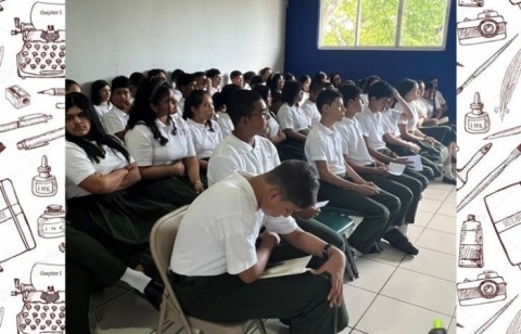 Visita del Escritor panameño Ricardo Puello - Semana del Idioma Español ...