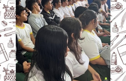 Visita del Escritor panameño Ricardo Puello - Semana del Idioma Español ...