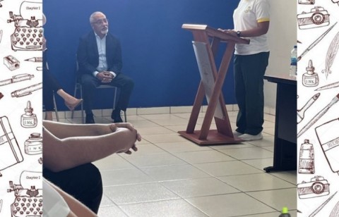 Visita del Escritor panameño Ricardo Puello - Semana del Idioma Español ...