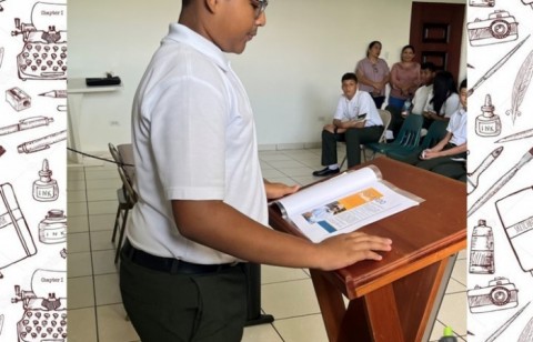 Visita del Escritor panameño Ricardo Puello - Semana del Idioma Español ...